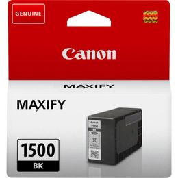 Canon Tintenpatrone &raquo;PGI-1500BK&laquo; original Druckerpatrone 1500 schwarz schwarz