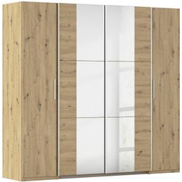 Rauch Schwebet&uuml;renschrank &raquo;Kleiderschrank Dreht&uuml;renschrank Schrank Garderobe KRONACH TOPSELLER&laquo; in 3 Ausstattungen BASIC/CLASSIC/PREMIUM, Breiten 225/