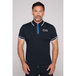 CAMP DAVID Herren CAMP DAVID Poloshirt mit kontrastreichen Details blau S