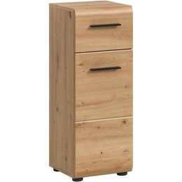 Welltime Stauraumschrank &raquo;FLORENZ, TOPSELLER!, H&ouml;he 80 cm, 1 T&uuml;r, 1 Schubkasten&laquo; TOPSELLER!, 1 Stk. tlg. T&uuml;ranschlag wechselbar, hochwertige MDF Front