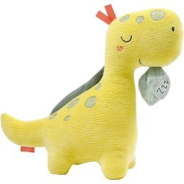 babyFEHN Kuscheltier &raquo;Happy Dino&laquo; mit &raquo;Glow-in-the-dark&laquo;-Bestickung & Nachtlicht-Modul gelb Kuscheltier