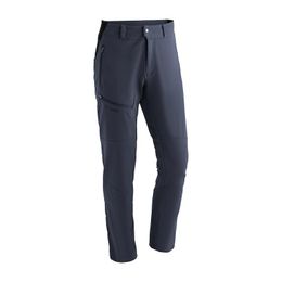 Maier Sports Herren Outdoorhose &raquo;Latit Vario M&laquo; Herren Wanderhose, elastische Funktionshose, Trekkinghose, Regular Fit blau 52, Normalgr&ouml;&szlig;en