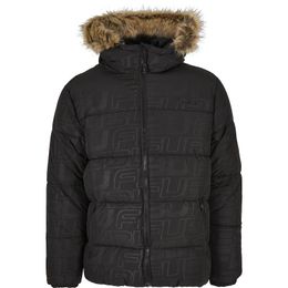 Fubu Herren Winterjacke &raquo; Herren FM224-039-2 Fubu Corporate AOP Puffer Jacket&laquo; 1 Stk. tlg. mit Kapuze M