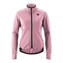 Gonso Damen &raquo;Trail Jacket Softshell W&laquo; Wasserabweisende, strapazierf&auml;hige und atmungsaktive Radjacke. rosa 40
