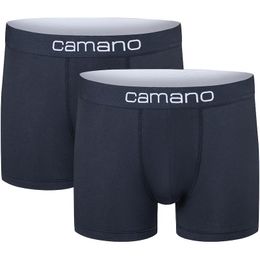 Camano Herren &raquo;comfort&laquo; 2er Pack, mit elastischem Logobund blau S