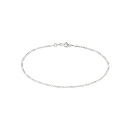 Bruno Banani Damen Armband &raquo;Schmuck Geschenk Silber 925 Armschmuck Armkette Figarokette&laquo; Made in Germany silber