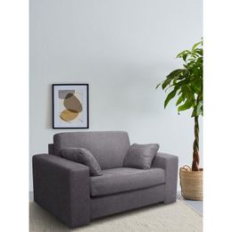 Home Affaire &raquo;Roma Matratzenh&ouml;he 140cm&laquo; Dauerschlaffunktion, mit Unterfederung, Liegema&szlig;e ca 83x198 cm grau 100% Polyester