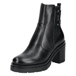 Nero Giardini Damen High-Heel-Stiefelette &raquo; Stiefelette Leder/Textil&laquo; schwarz 38