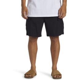 Quiksilver Herren Bermudas &raquo;Taxer Cargo&laquo; schwarz XS