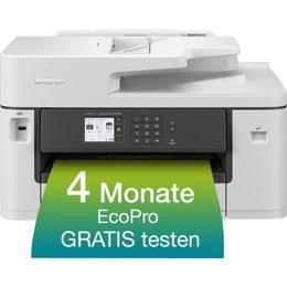 Brother Multifunktionsdrucker &raquo;MFC-J5340DWE&laquo; wei&szlig; Beidseitiger Druck, Display