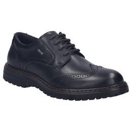 Josef Seibel Herren Budapester &raquo;Erroll 59&laquo; Business Schuh, Budapester mit TEX-Membrane schwarz 42