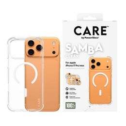 CARE by PanzerGlass Handyh&uuml;lle &raquo;Samba MagSafe Case f&uuml;r Apple iPhone 17 Pro Max&laquo; Apple iPhone 17 Pro Max 17,5 cm (6,9 Zoll) Backcover, Schutzh&uuml;lle, 