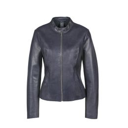 Freaky Nation Damen Lederjacke &raquo;Smoothly-FN&laquo; blau M (38) Trachtenmode