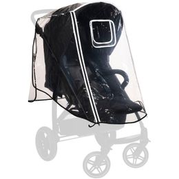 hauck Kinderwagen-Regenschutzh&uuml;lle &raquo;Pushchair Raincover 4W&laquo; f&uuml;r 4-Rad-Buggy transparent Kinderwagen-Regenschutzh&uuml;lle