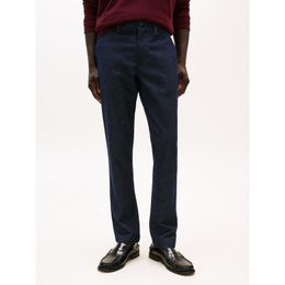 Tommy Hilfiger Damen Chinohose &raquo;BLEECKER BRUSHED MARL&laquo; Slim Fit, geb&uuml;rstete Melangeoptik 33, L&auml;nge 32