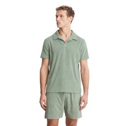Marc O'Polo Marc O'polo Herren Marc O'Polo Poloshirt &raquo;Terry Towel&laquo; Frottee-Qualit&auml;t, weich, Kurzarm, bequem, feuchtigkeitsregulierend gr&uuml;n S
