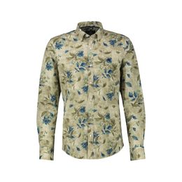 Lerros Herren Lerros Langarmhemd &raquo;Lerros Floral designtes Herrenhemd in &Uuml;bergr&ouml;ssen&laquo; 4XL, extraweit