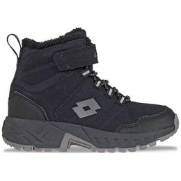 Lotto Jungen Lotto Outdoorwinterstiefel - wasser- & windabweisend und dennoch atmungsaktiv schwarz 37