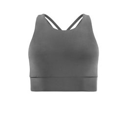 WINSHAPE Damen Sport-Bustier &raquo;Functional Comfort Sport-BH SB103C&laquo; mit R&uuml;cken-Applikation schwarz L