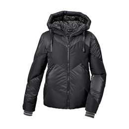 Killtec Damen Skijacke &raquo;KSW 100 WMN SKI QLTD JCKT&laquo; Winddichte, wasserabweisende Damenjacke mit abnehmbarem Schneefang schwarz 46