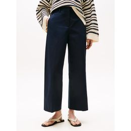 Tommy Hilfiger Damen Chinohose &raquo;COTTON WIDE LEG ANKLE CHINO PANT&laquo; blau 36, N-Gr