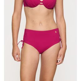 Triumph Damen Bikini-Hose &raquo;Summer Twist Maxi&laquo; verstellbare seitliche Schn&uuml;rung lila 42, N-Gr
