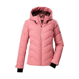 Killtec Damen Skijacke &raquo;KSW 31 WMN SKI QLTD JCKT&laquo; Winddichte, wasserabweisende Skijacke mit Daunenoptik und Schneefang rosa 40