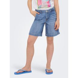 Kids Only M&auml;dchen KIDS Only Jeansshorts &raquo;KOGCOMET WIDE LONG SHORTS DNM DIA NOOS&laquo; blau 152, N-Gr