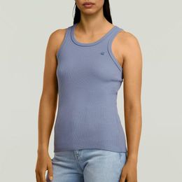 G-Star Raw G-Star Damen G-STAR Tanktop &raquo;Ribbed Tanktop&laquo; mit breiten Tr&auml;gern L (40)
