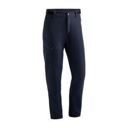 Maier Sports Herren Funktionshose &raquo;Foidit M&laquo; Herren Outdoorhose, warme Winter Wanderhose, Regular Fit blau 56, Normalgr&ouml;&szlig;en