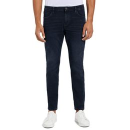 Tom Tailor Herren Tom Tailor 5-Pocket-Jeans &raquo;Josh&laquo; in Used-Waschung blau 34, L&auml;nge 36