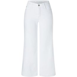 MAC Damen MAC Weite Jeans &raquo;DREAM culotte&laquo; im Five-Pocket Style wei&szlig; 34, N-Gr