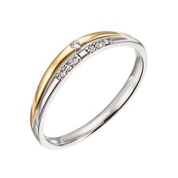 Firetti Damen Diamantring &raquo;Schmuck Geschenk Gold 375 Damenring Goldring Diamant&laquo; mit Brillanten gold