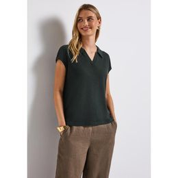 Street One Damen Street One Shirttop mit &uuml;berschnittenen Schultern 38