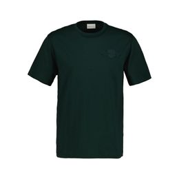 Gant Herren T-Shirt &raquo;REG TONAL SHIELD SS T-SHIRT&laquo; Stickerei, Rundhals, regular fit gr&uuml;n XXL