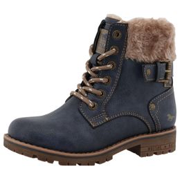 Mustang Shoes Kinder Winterstiefel &raquo;Matilde&laquo; Oudoorboots, Schn&uuml;rstiefel mit Warmfutter 39