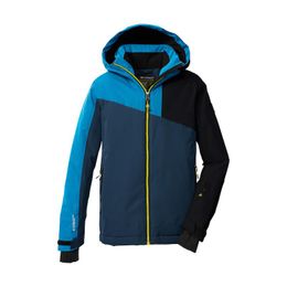 Killtec Jungen Skijacke &raquo;KSW 192 BYS SKI JCKT&laquo; Wind- und wasserdichte Kinder Skijacke mit verstellbarer Kapuze blau 116