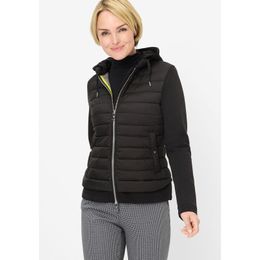 Fuchs & Schmitt Fuchs Schmitt Damen Steppjacke mit Kapuze mit abnehmbarer Kapuze 34