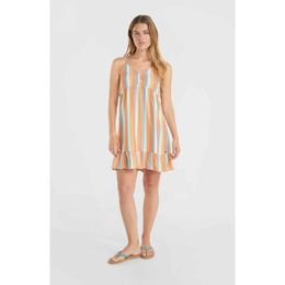 O`Neill O'neill Damen O'Neill Minikleid &raquo;MALU BEACH DRESS&laquo; mit Rundhalsausschnitt bunt L (40), N-Gr