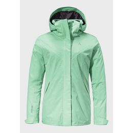 Sch&ouml;ffel Sch&ouml;ffel Damen Doppeljacke &raquo;Hiking 3in1 Jacket Style Tamina WMS&laquo; mit Kapuze gr&uuml;n 40