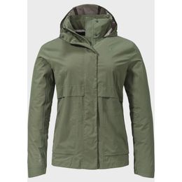 Sch&ouml;ffel Sch&ouml;ffel Damen Outdoorjacke &raquo;2.5L Jacket Bellagio L&laquo; mit Kapuze gr&uuml;n 46