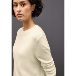 Street One Damen Street One Strickpullover mit feiner Rollkante 36