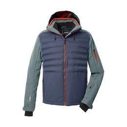 Killtec Herren Skijacke &raquo;KSW 72 MN SKI JCKT&laquo; Moderne Hybridoptik, winddicht, wasserabweisend, atmungsaktiv blau M