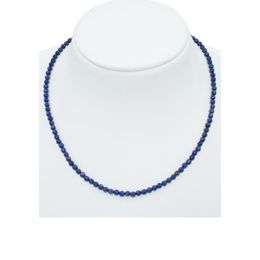 Firetti Damen Collier &raquo;Schmuck Geschenk Halsschmuck Halskette Farbstein Edelstein Lapislazuli&laquo; Made in Germany - mit Lapislazuli gold
