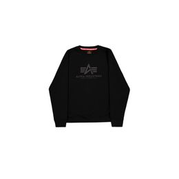 Alpha Industries Herren Sweater &raquo;Basic Sweatshirt Carbon&laquo; schwarz XL