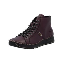 Rieker Damen Schn&uuml;rstiefelette &raquo; Stiefelette Lederimitat&laquo; lila 40