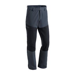Maier Sports Herren Outdoorhose &raquo;Fleeceflex M&laquo; robuste Herren Winter-Trekkinghose 4-Wege-Stretch grau 54, Normalgr&ouml;&szlig;en