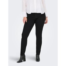 Only Carmakoma Damen Only CARMAKOMA Skinny-fit-Jeans &raquo;CARSALLY REG SK DNM BJ030&laquo; schwarz 48, L&auml;nge 32