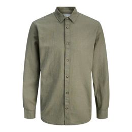 Jack & Jones Jack & Jones Herren Langarmhemd &raquo;JJESUMMER LINEN BLEND SHIRT L/S SN&laquo; Baumwollmischung, regular fit S, N-Gr