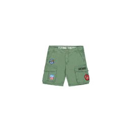 Alpha Industries Damen Shorts &raquo;Flying Tigers Shorts&laquo; gr&uuml;n 30, Normalgr&ouml;&szlig;en